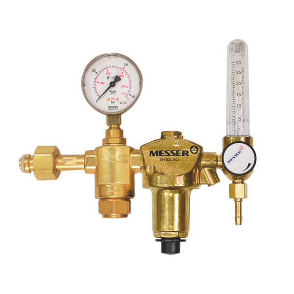 MESSER PRESSURE REGULATOR ARGON 200bar 5.0ltr/min 2-STAGES - ROUSSAKIS ...