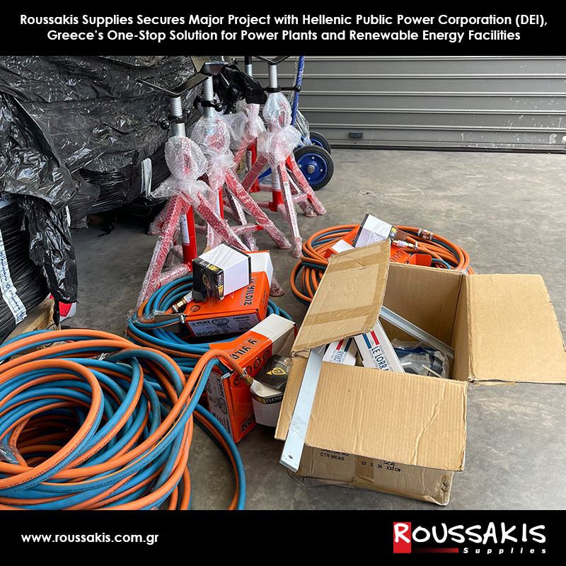 Η Roussakis Supplies εξασφαλίζει μείζον έργο με την ΔΕΗ για σταθμούς ...