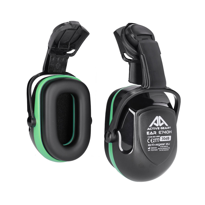 ACTIVE GEAR CLIP-ON EARMUFF FOR HELMET SNR 30 dB EAR E740H - ROUSSAKIS ...