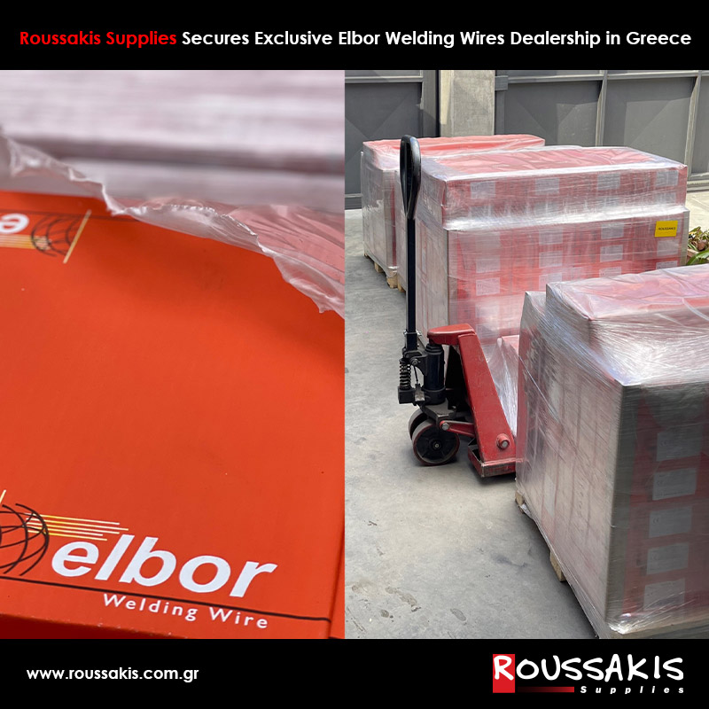 Roussakis Supplies Secures Exclusive Elbor Welding Wires Dealership in ...