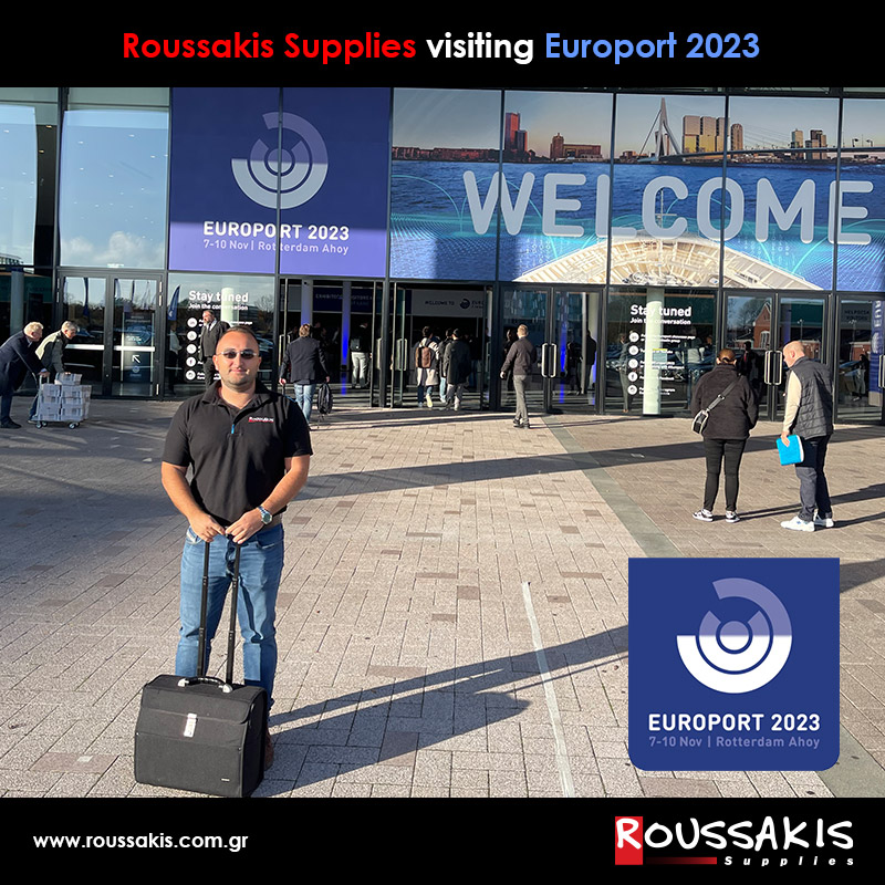 Roussakis Supplies visiting Europort 2023 - ROUSSAKIS SUPPLIES