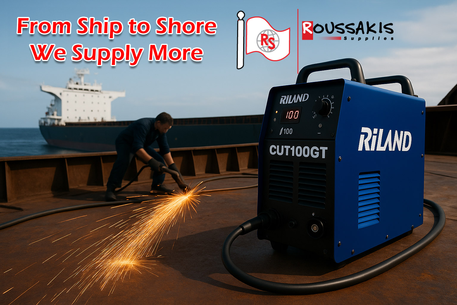 Riland CUT 100GT Plasma Cutter: The New Go-To Choice for Shipping ...