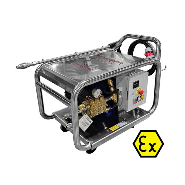 HIGH PRESSURE WATER BLASTER RS JET 500 BAR EX PROOF ATEX ZONE II ...
