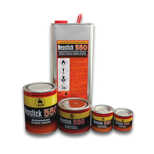 GASOLINE GLUE NEOSTICK 550 - ROUSSAKIS SUPPLIES